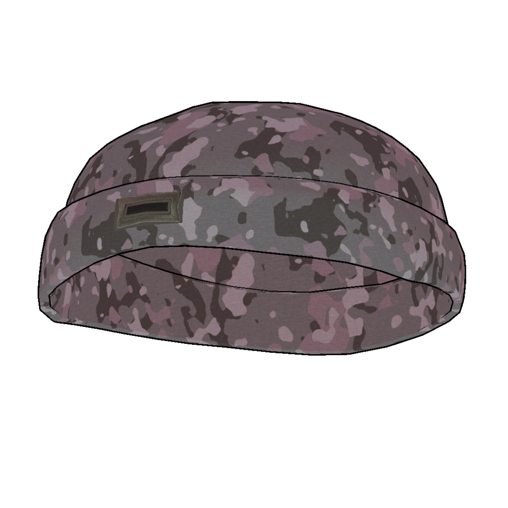 [VRchat] 軍用ビーニー帽 (military beanie hat) - TerraToine - BOOTH