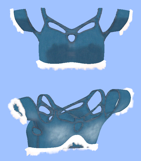 [VRchat] Denim shirts デニムの服 - TerraToine - BOOTH