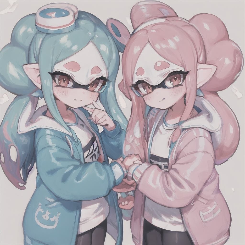 スプラトゥーンインクリングガール(びしょ濡れシリーズ) - kodako-official - BOOTH