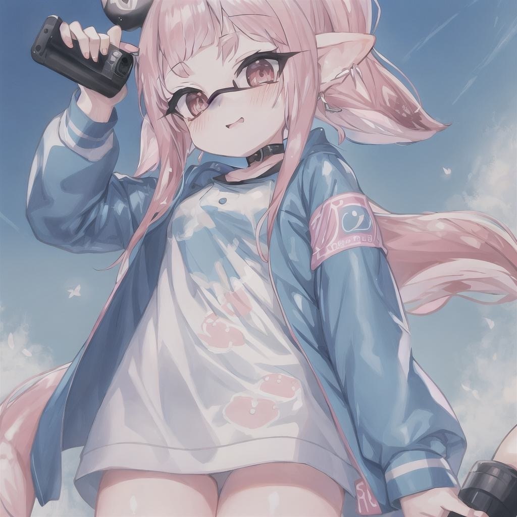 スプラトゥーンインクリングガール(びしょ濡れシリーズ) - kodako-official - BOOTH