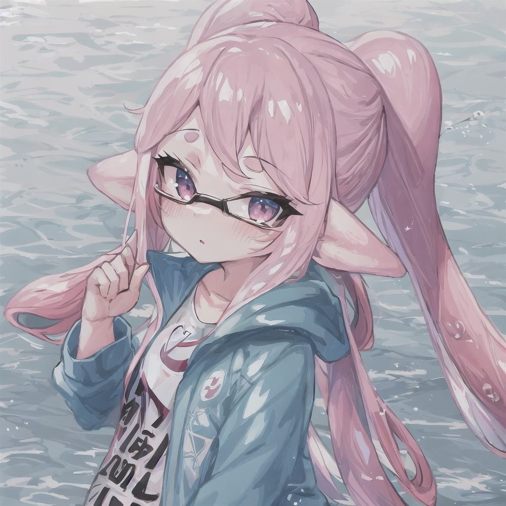 スプラトゥーンインクリングガール(びしょ濡れシリーズ) - kodako-official - BOOTH