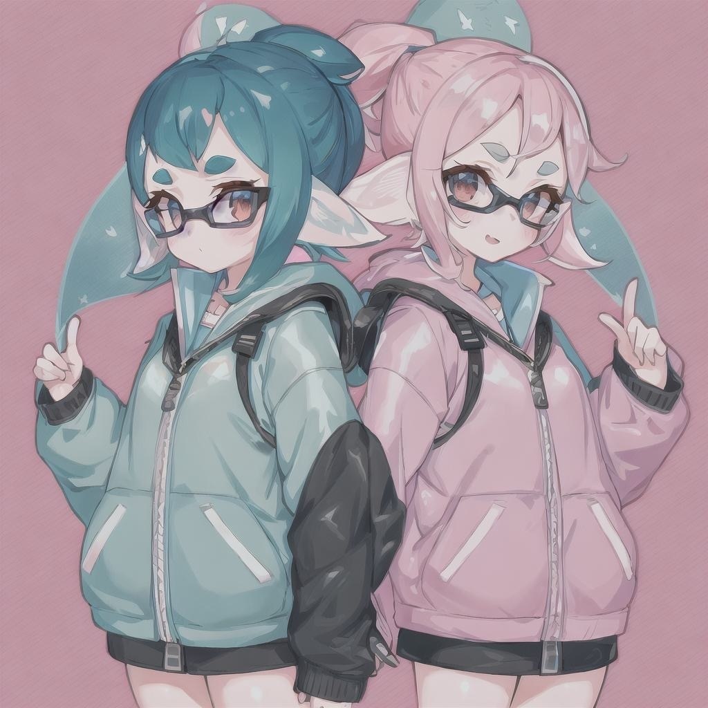 スプラトゥーンインクリングガール(びしょ濡れシリーズ) - kodako-official - BOOTH