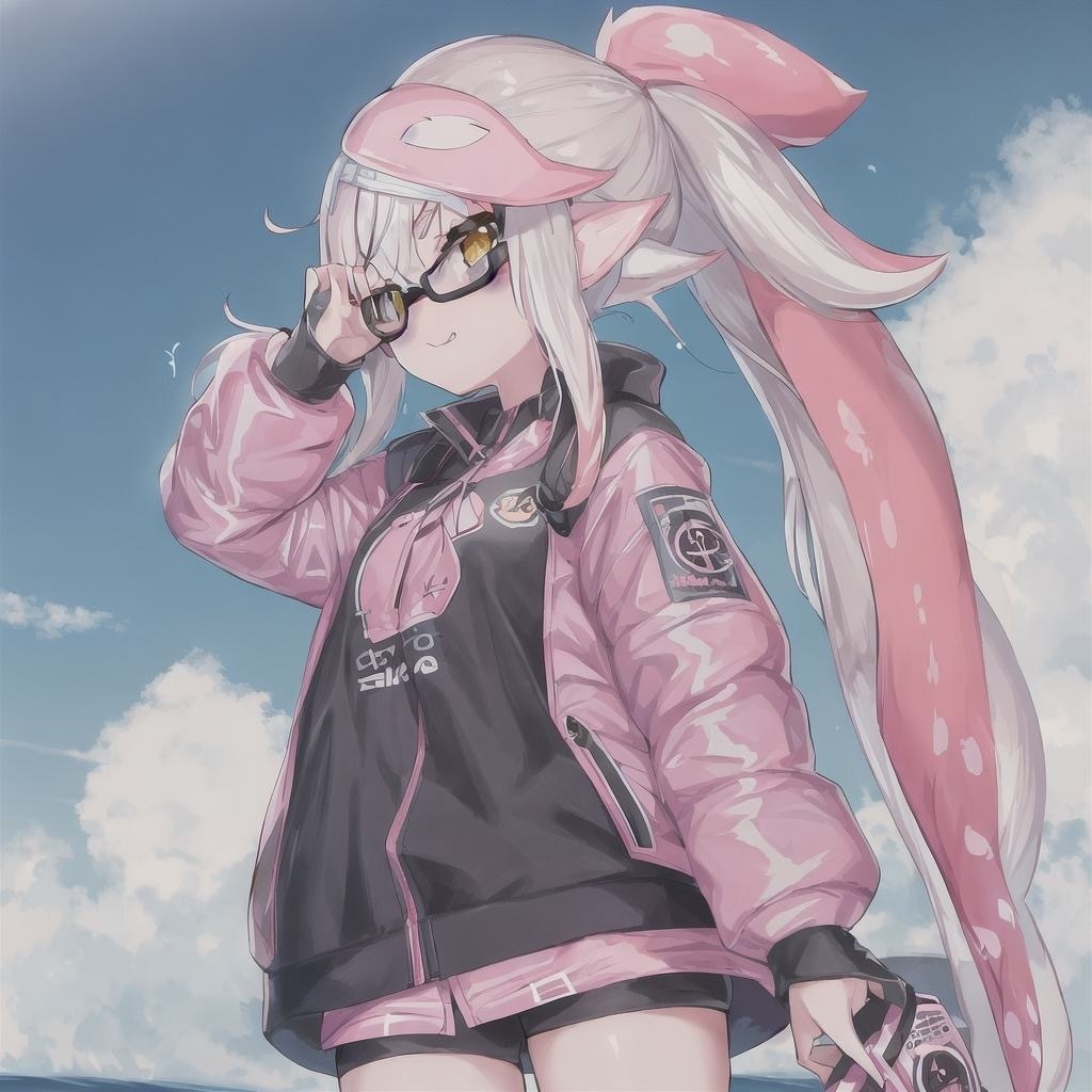 スプラトゥーンインクリングガール(びしょ濡れシリーズ) - kodako-official - BOOTH