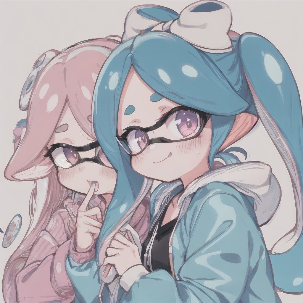 スプラトゥーンインクリングガール(びしょ濡れシリーズ) - kodako-official - BOOTH