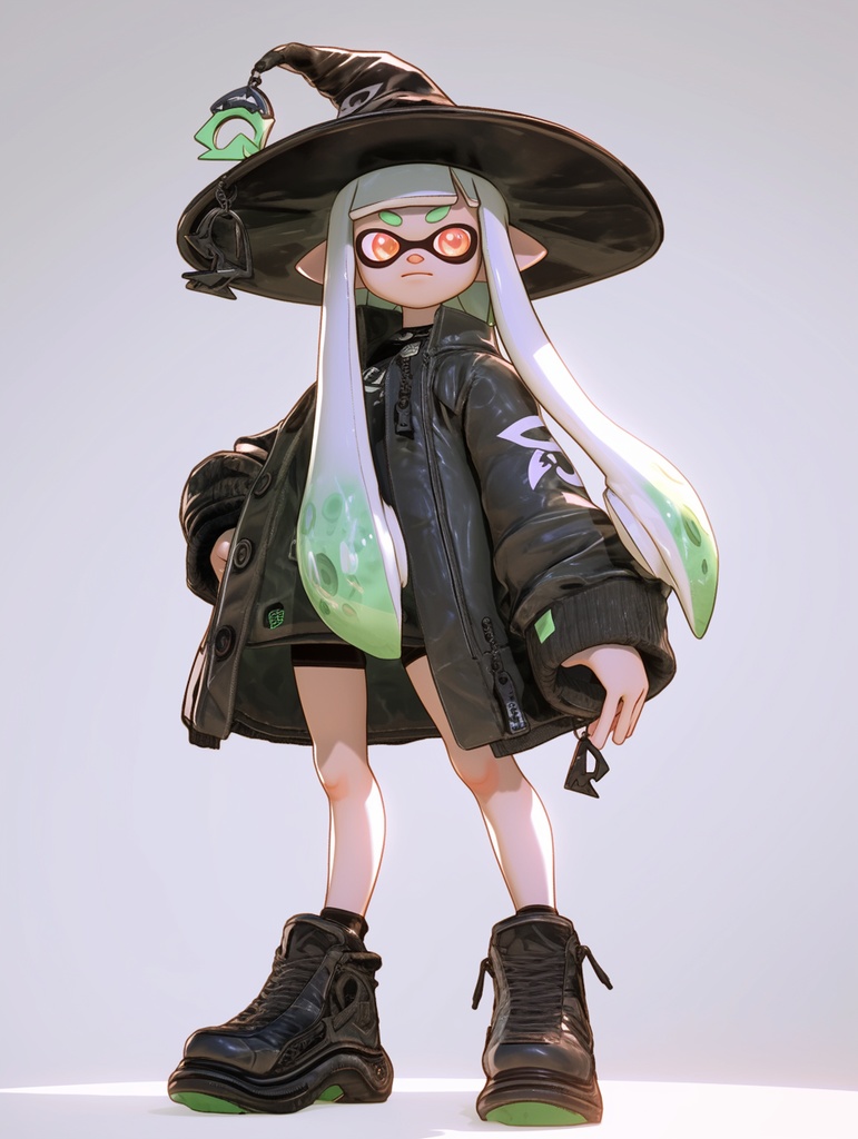 Splatoon Inkling girl - 3D art - kodako-official - BOOTH