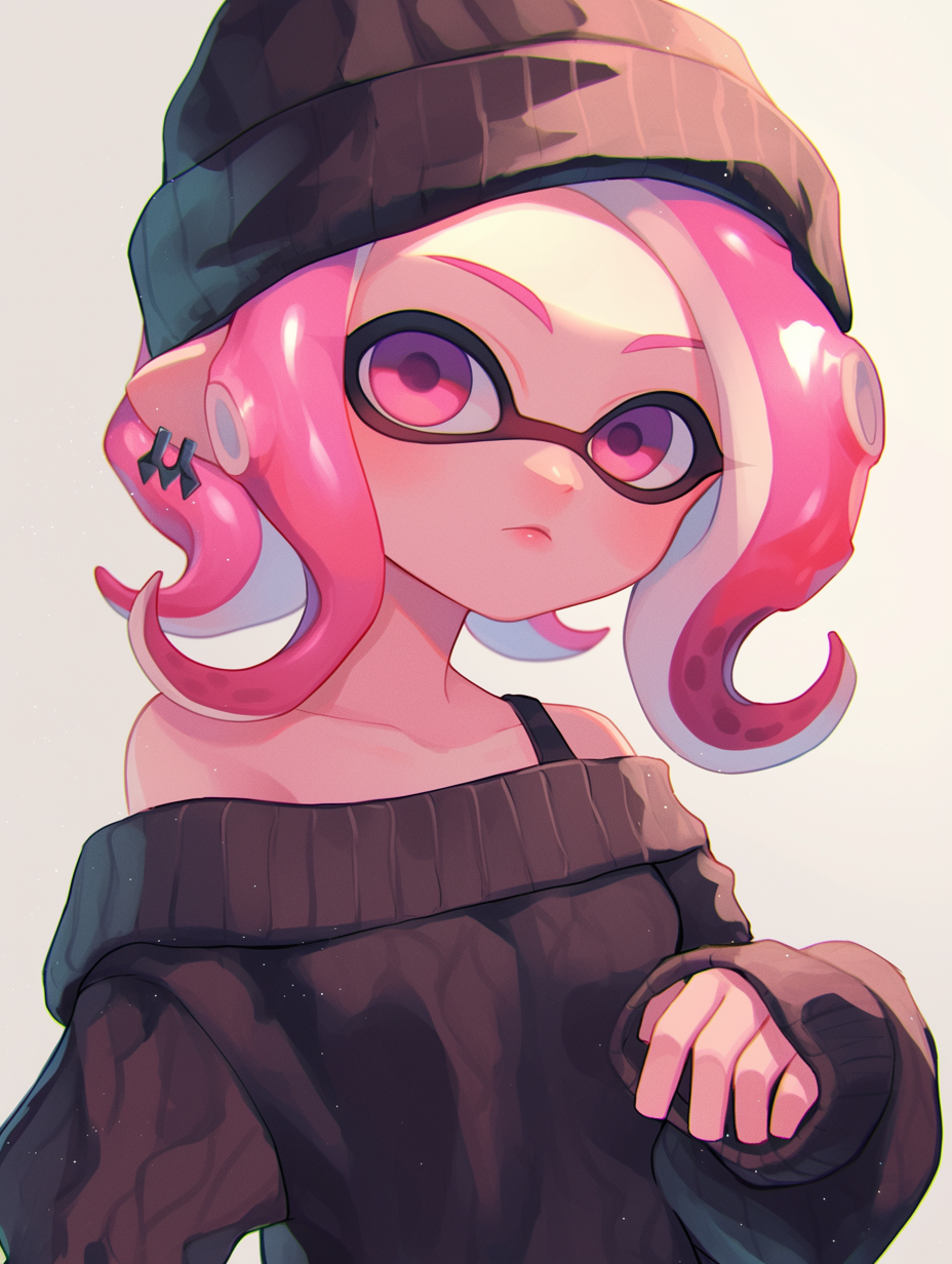 Splatoon Inkling girl - 3D art - kodako-official - BOOTH