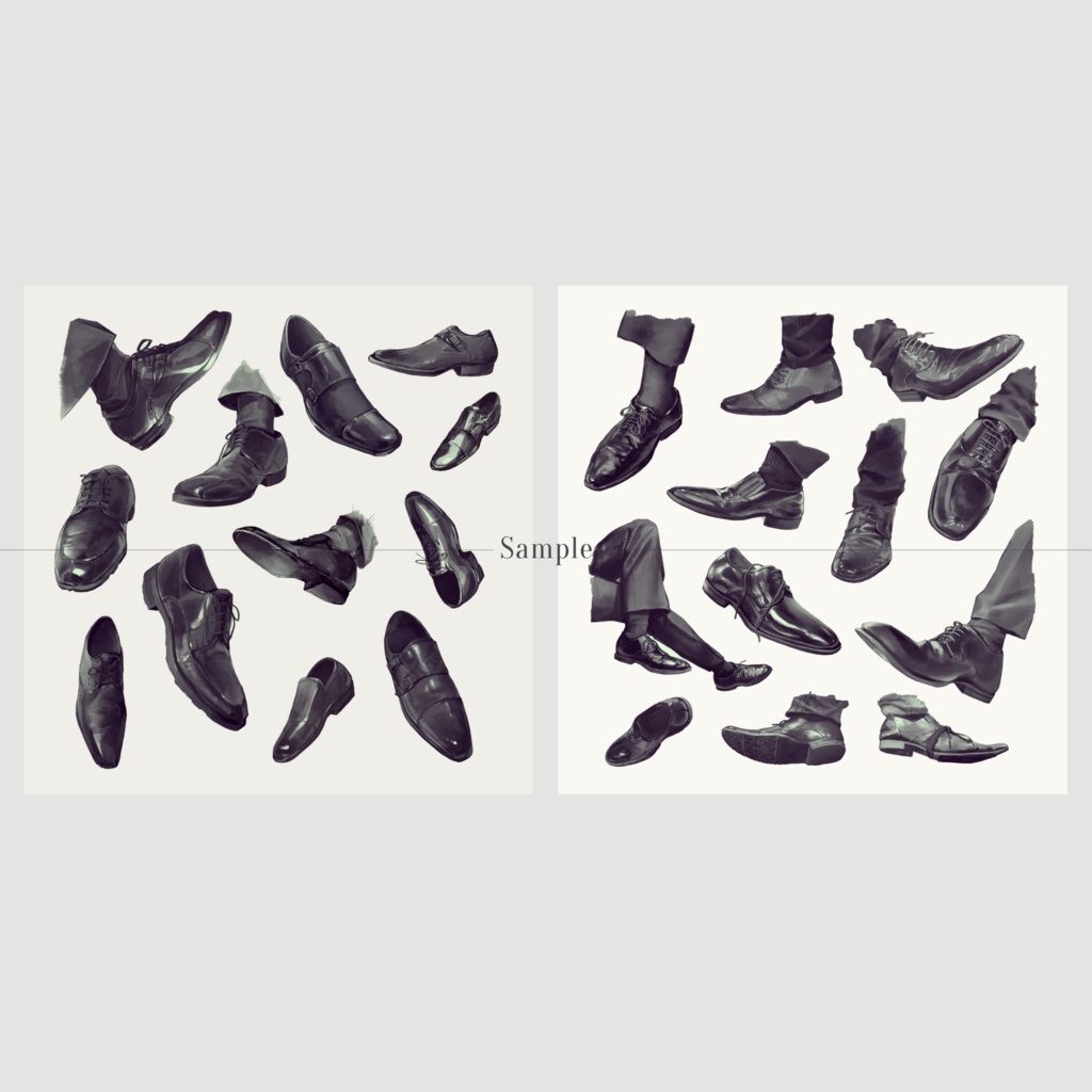 【COMITIA150 新刊】Leather shoes drawing - 現象界 - BOOTH