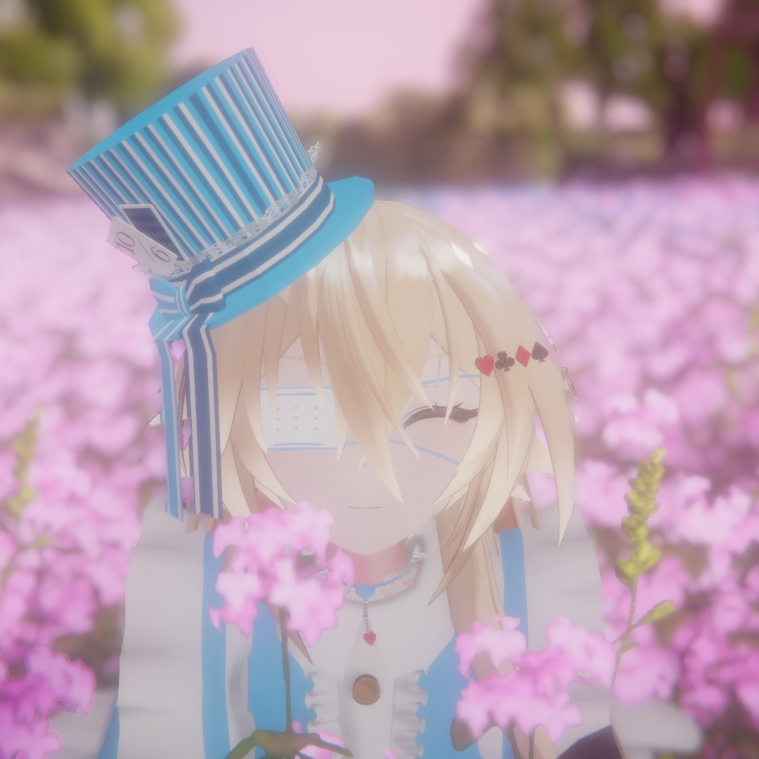 【VRChat想定】アリスのミニハット【PhysBone対応】 - #rururirafu - BOOTH