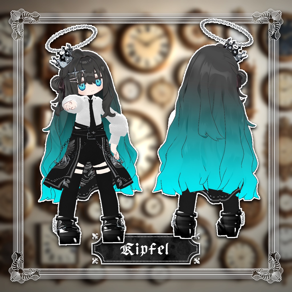 【21アバター対応コーデ】ユーフォリック・リリィ - #rururirafu - BOOTH