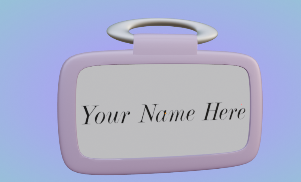 Starry Name Tag ⋆˙ 名札 - tqrtilla - BOOTH