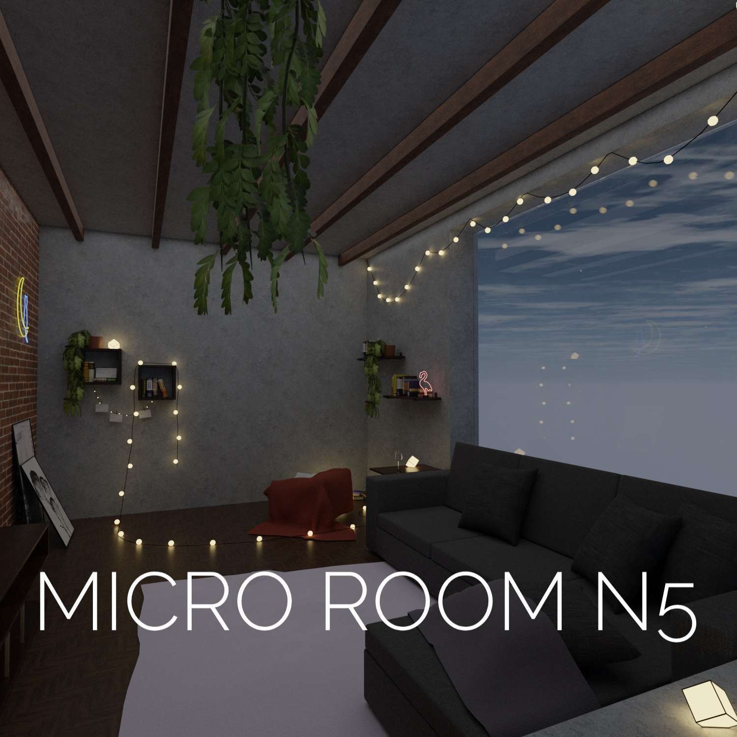 3Dモデル [Micro Room N5] - ねこやま君 - BOOTH