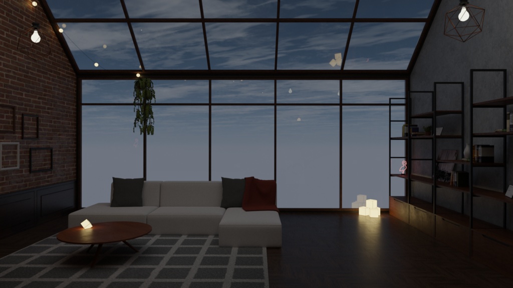 3Dモデル [Micro Room N7] - ねこやま君 - BOOTH