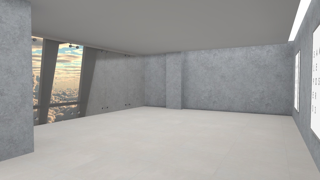 3Dモデル [イベント会場 H5] - ねこやま君 - BOOTH