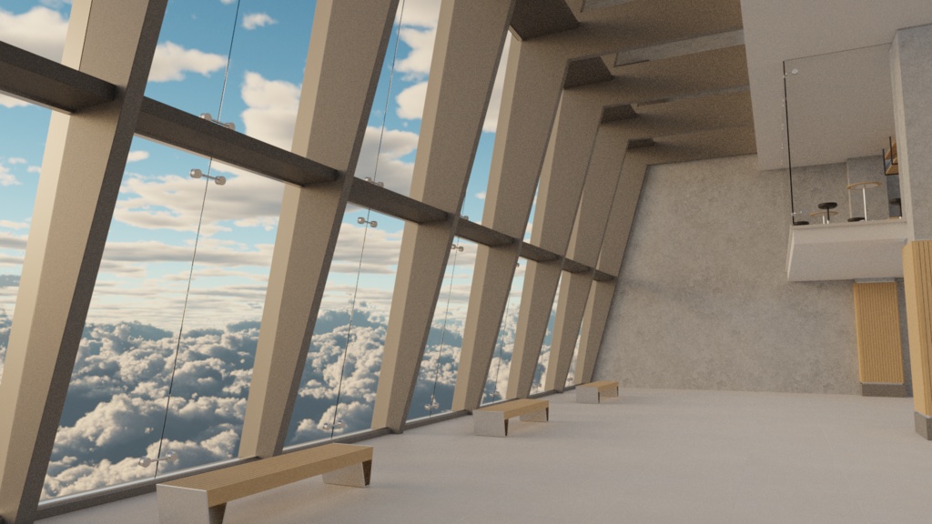 3Dモデル [イベント会場 H5] - ねこやま君 - BOOTH