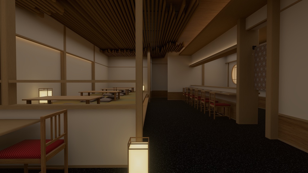 3Dモデル [Bar B7] - ねこやま君 - BOOTH