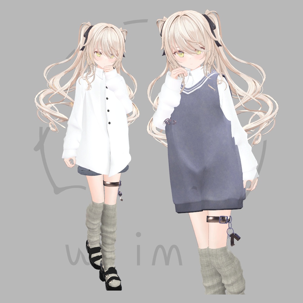 [うささき][Grus][桔梗][森羅][ルゼブル] LAZY WORKING - full code set - whimsy - BOOTH