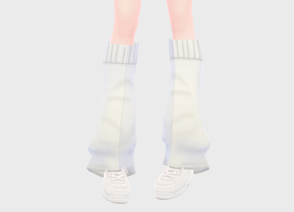 [FREE!] Neutral leg warmers for VRoid! Pack of 3 (Shoes NOT included ...