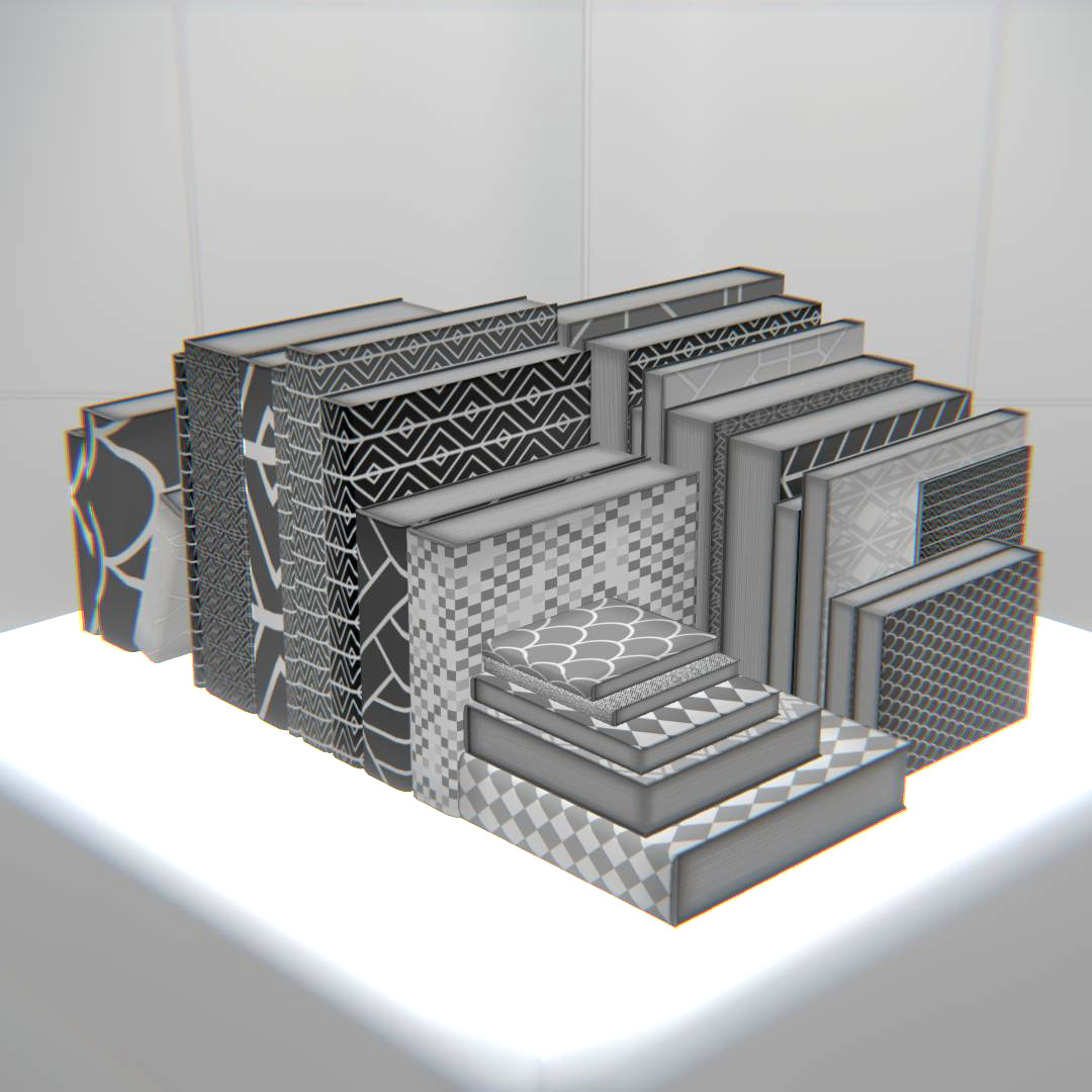 Random Book Shader - QuickBrown Design Studio - BOOTH