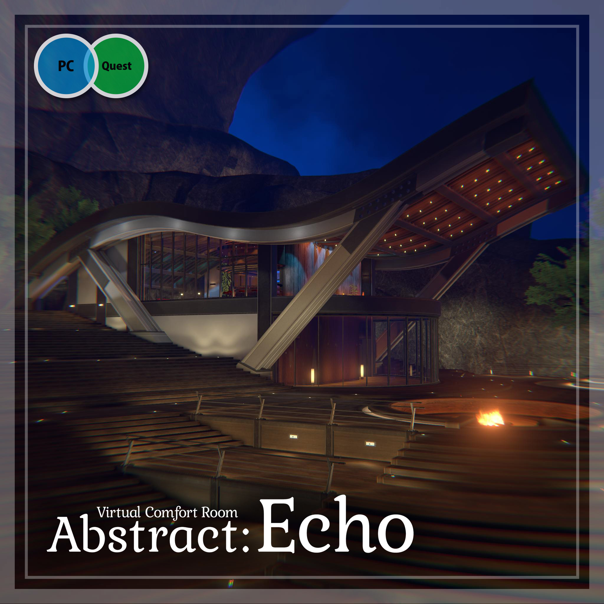 【販売ワールド】Abstract:Echo【PCVR／Quest】 - QuickBrown Design Studio - BOOTH