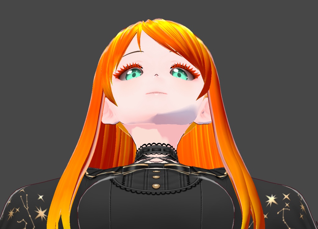 High Quality Anime Style Flaming Lava Colored Hair Texture ...