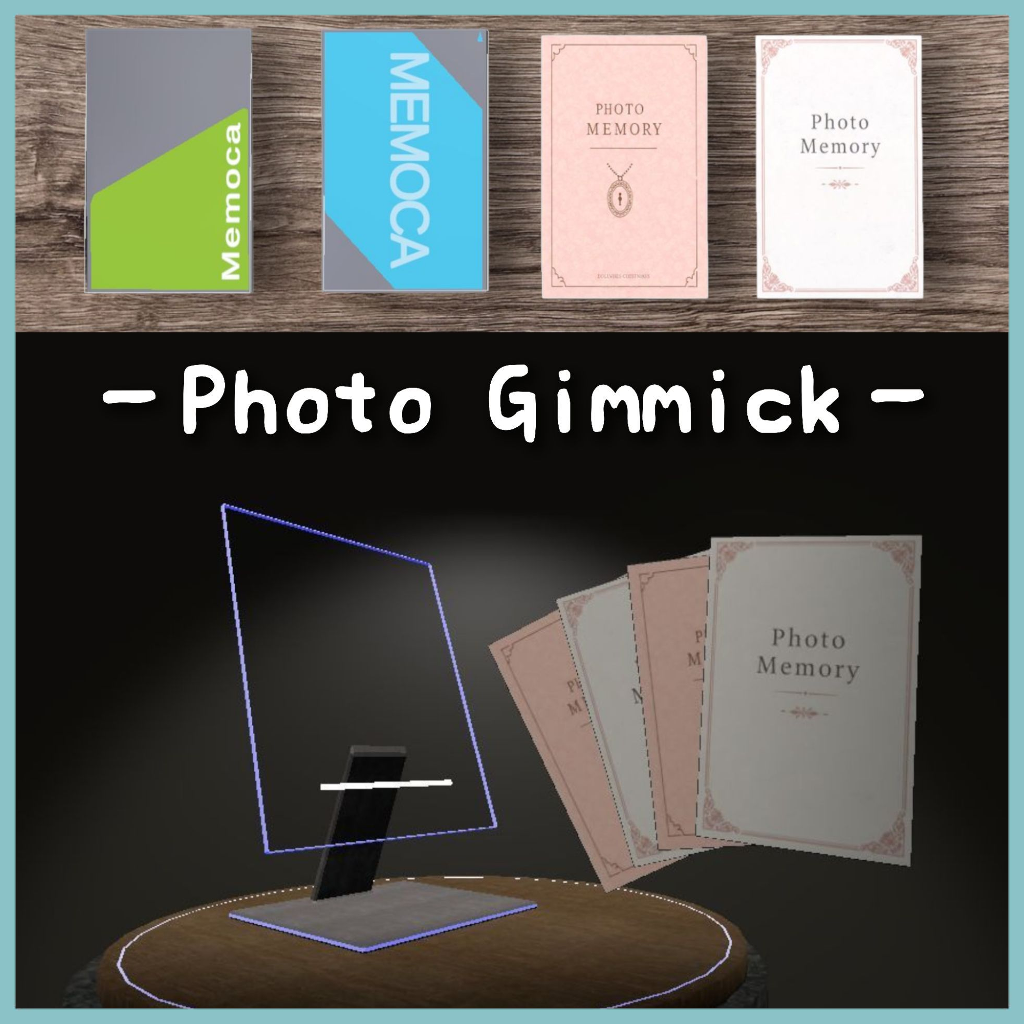 「VRChat」Photo Gimmick - Rective - BOOTH