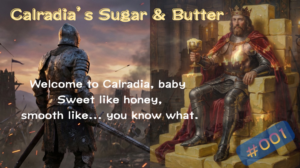 【ですの様】Calradia’s Sugar & Butter-カルラディアの砂糖とバターver.251228 - twt-akari - BOOTH