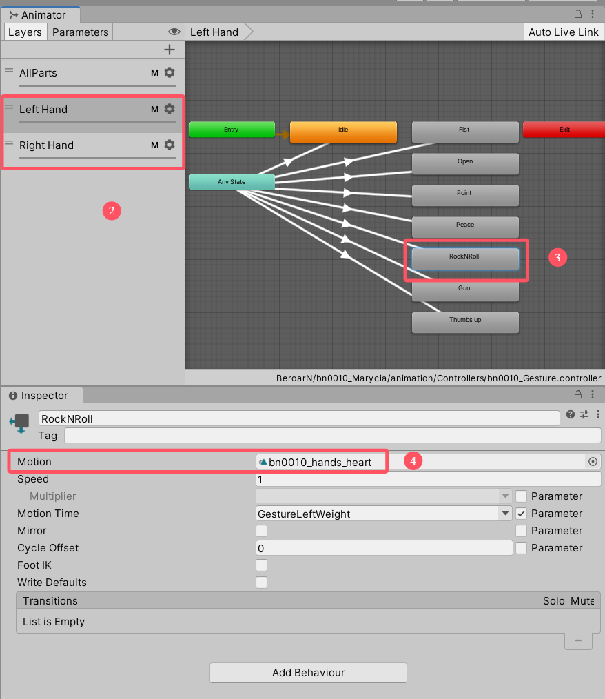 [無料] マリシア Marycia Heart Guesture Motion - anyxiaonian - BOOTH