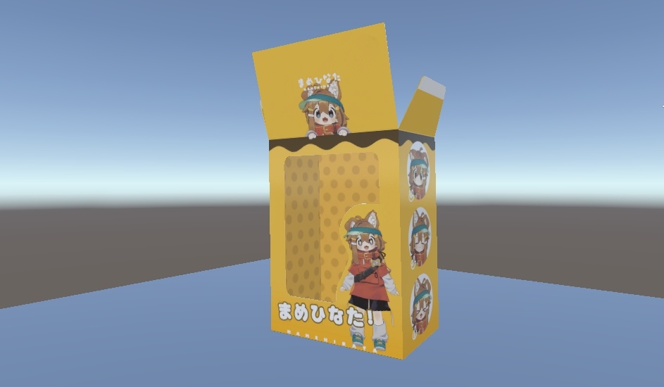 【VRChat】Avatar Figure Box for mamehinata - DrZhou's Gadgets - BOOTH