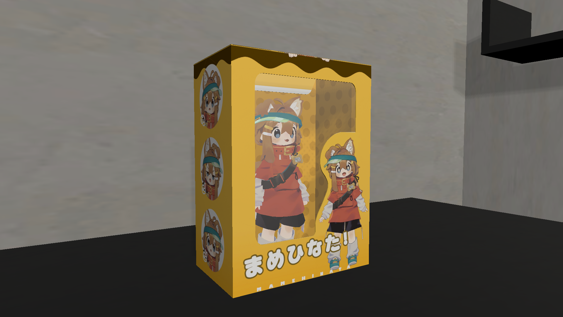【VRChat】Avatar Figure Box for mamehinata - DrZhou's Gadgets - BOOTH