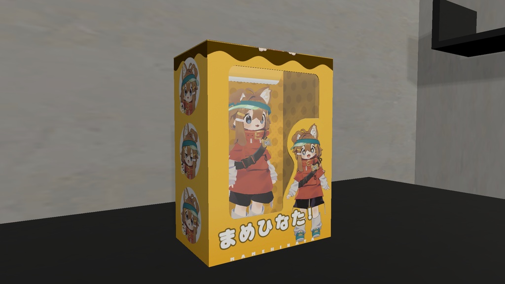 【VRChat】Avatar Figure Box for mamehinata - DrZhou's Gadgets - BOOTH