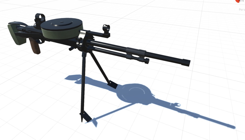 DT_Tank_Machinegun (FBXファイル) 8432 - 柚木零の店 - BOOTH