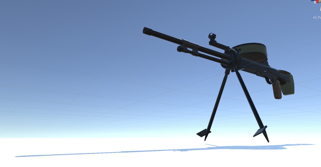 DT_Tank_Machinegun (FBXファイル) 8432 - 柚木零の店 - BOOTH