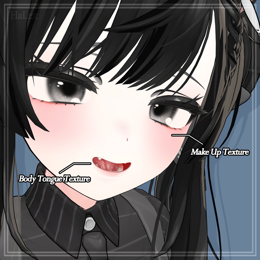 [New Update] 💕「マヌカ専用」💕 Manuka Texture Pack (Eyes, MakeUp, Body) - Halex ...