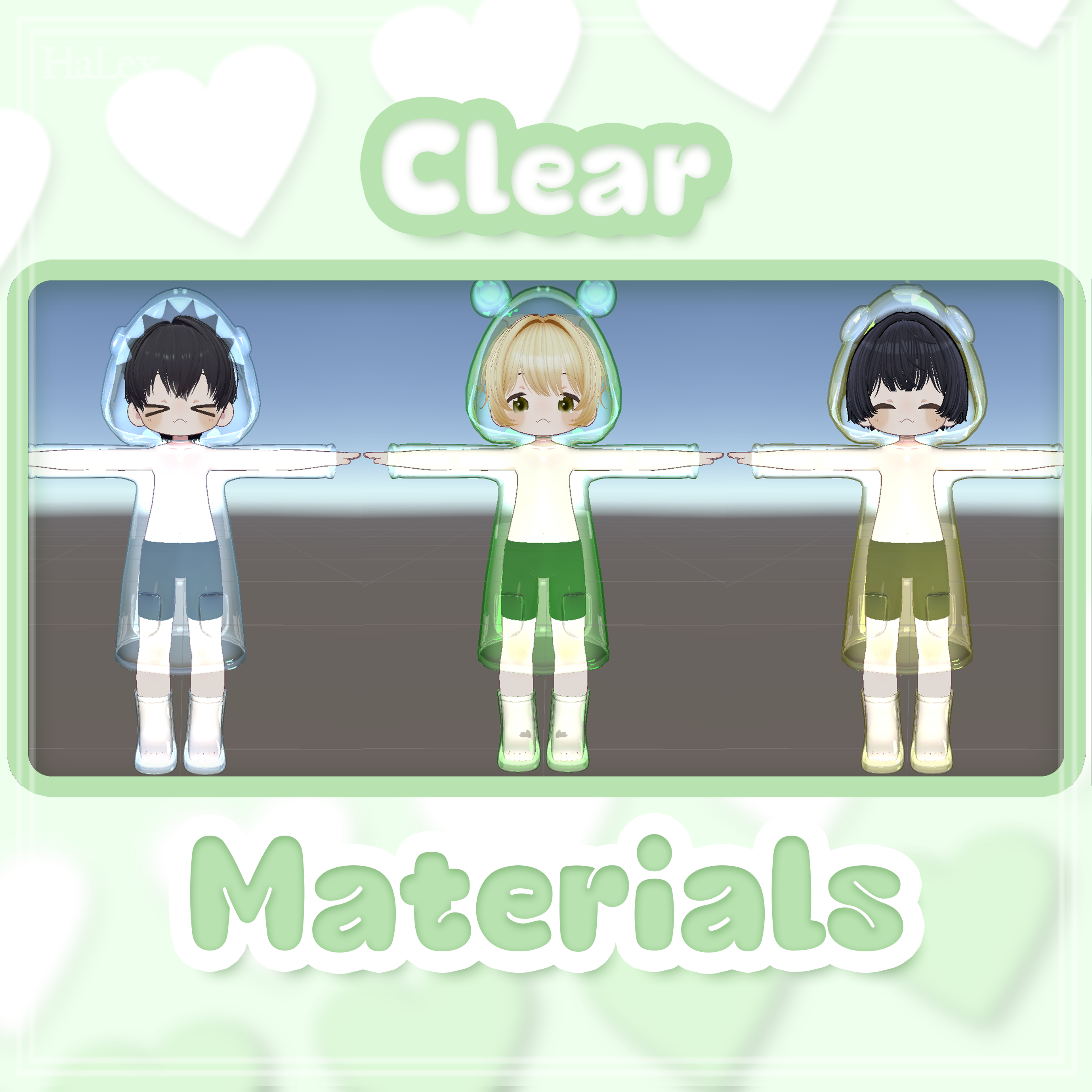 🐥「まめひなた & キプフェル」🐥 Baby Animal RainCoat 3Type - Halex - BOOTH