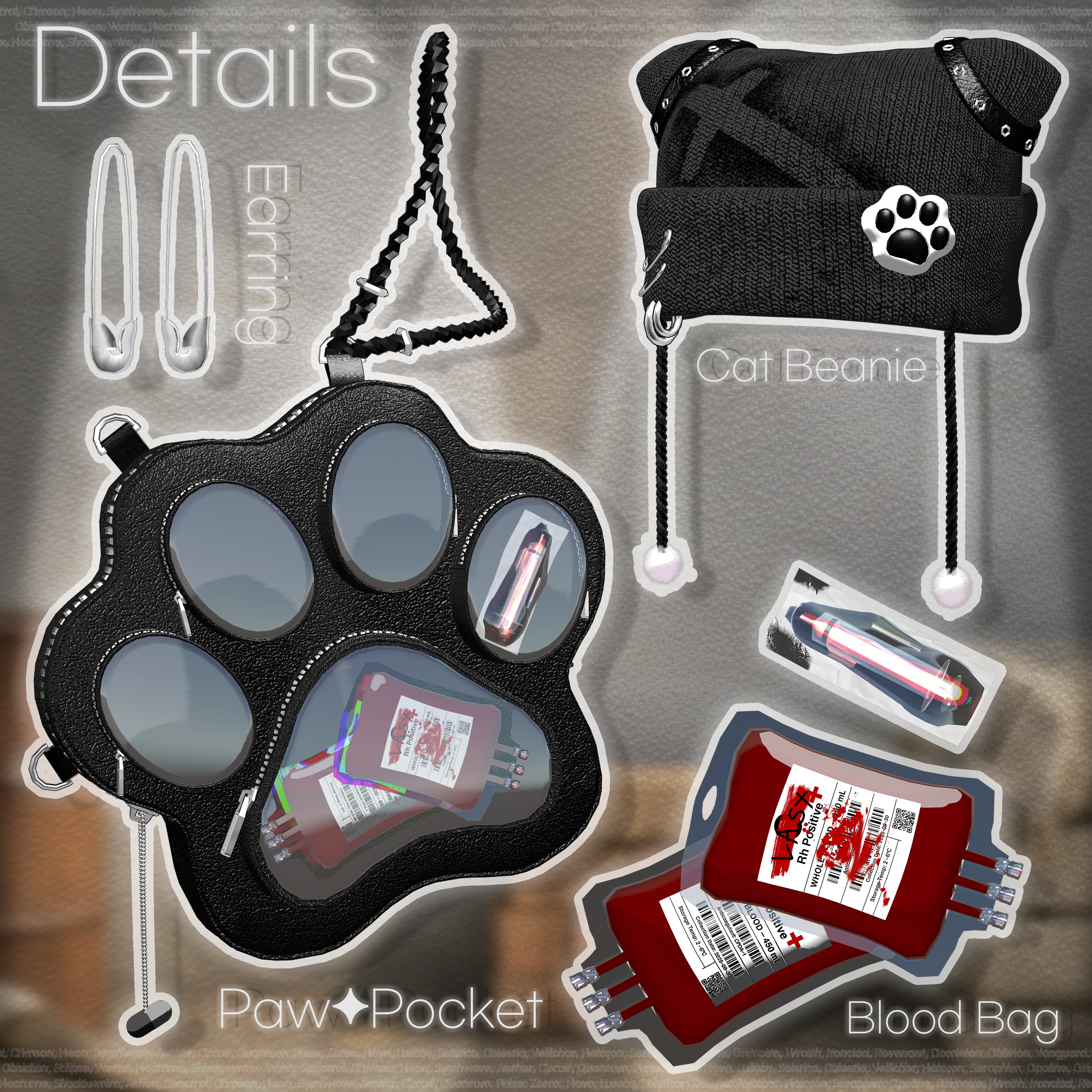 【SALE】 🐾 Pawfect Day 🖤 Shade 「8アバター対応」 - Halex - BOOTH