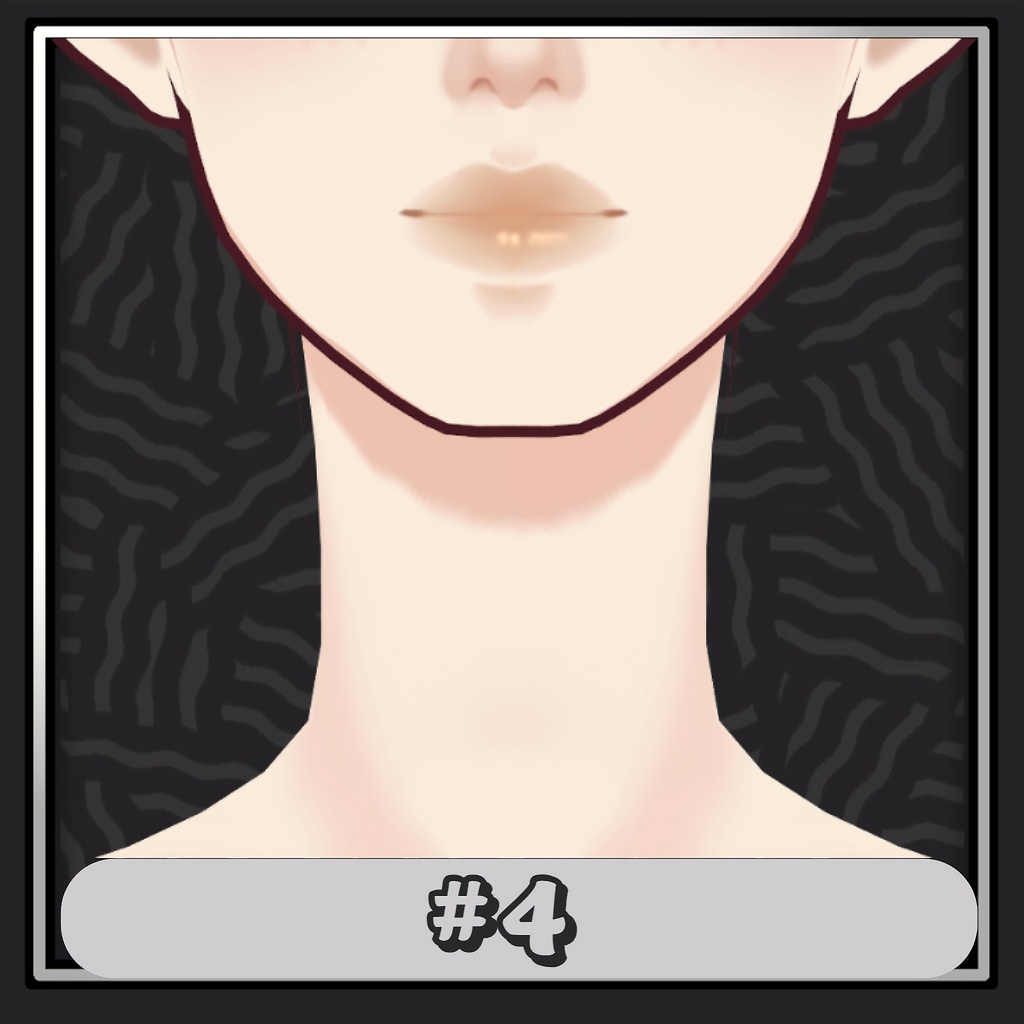 | 𝐕𝐑𝐎𝐈𝐃 | Lips Texture- Full Lips - Fanchski - BOOTH