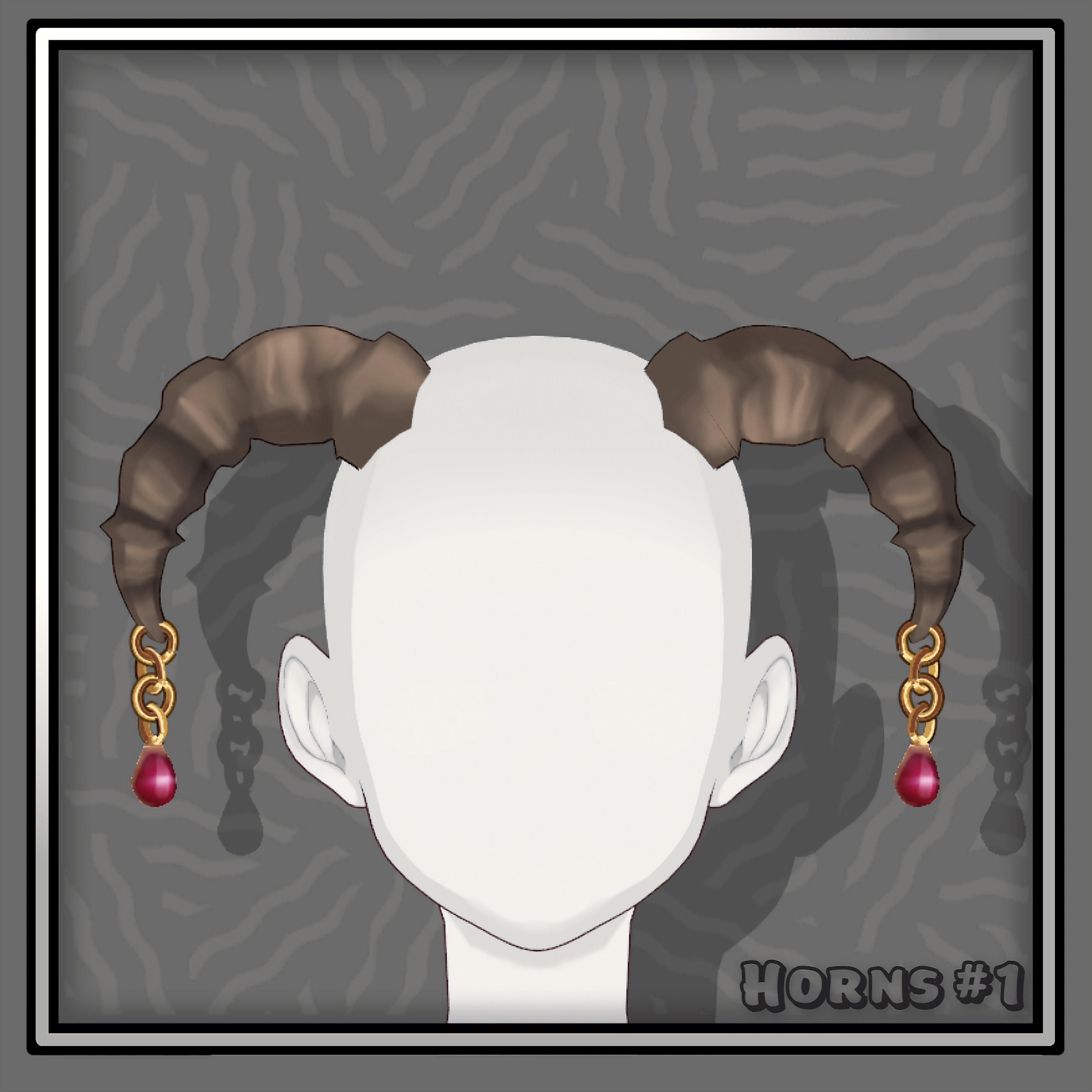 | 𝐕𝐑𝐎𝐈𝐃 | Demon Horns #1 |various colors| - Fanchski - BOOTH