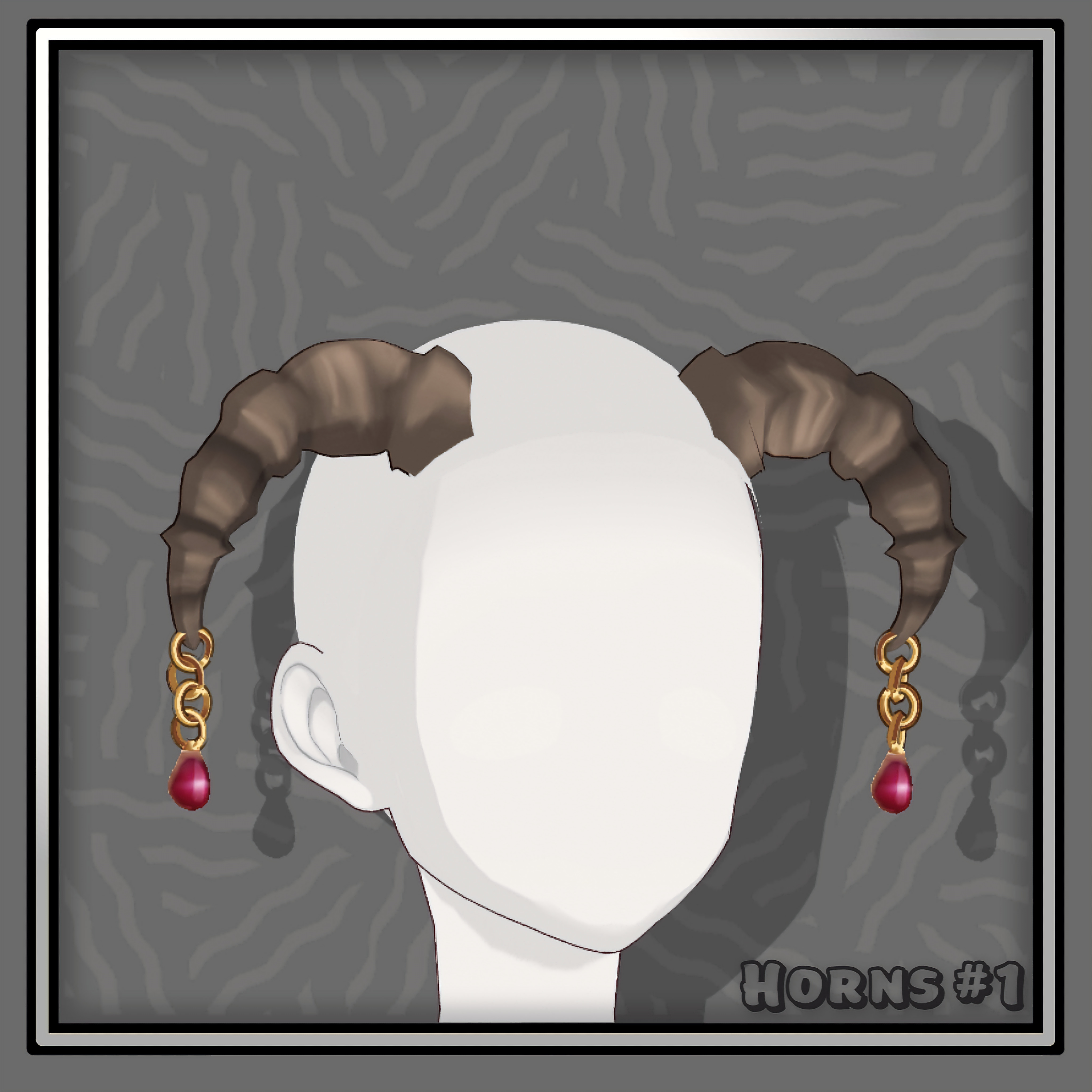 | 𝐕𝐑𝐎𝐈𝐃 | Demon Horns #1 |various colors| - Fanchski - BOOTH
