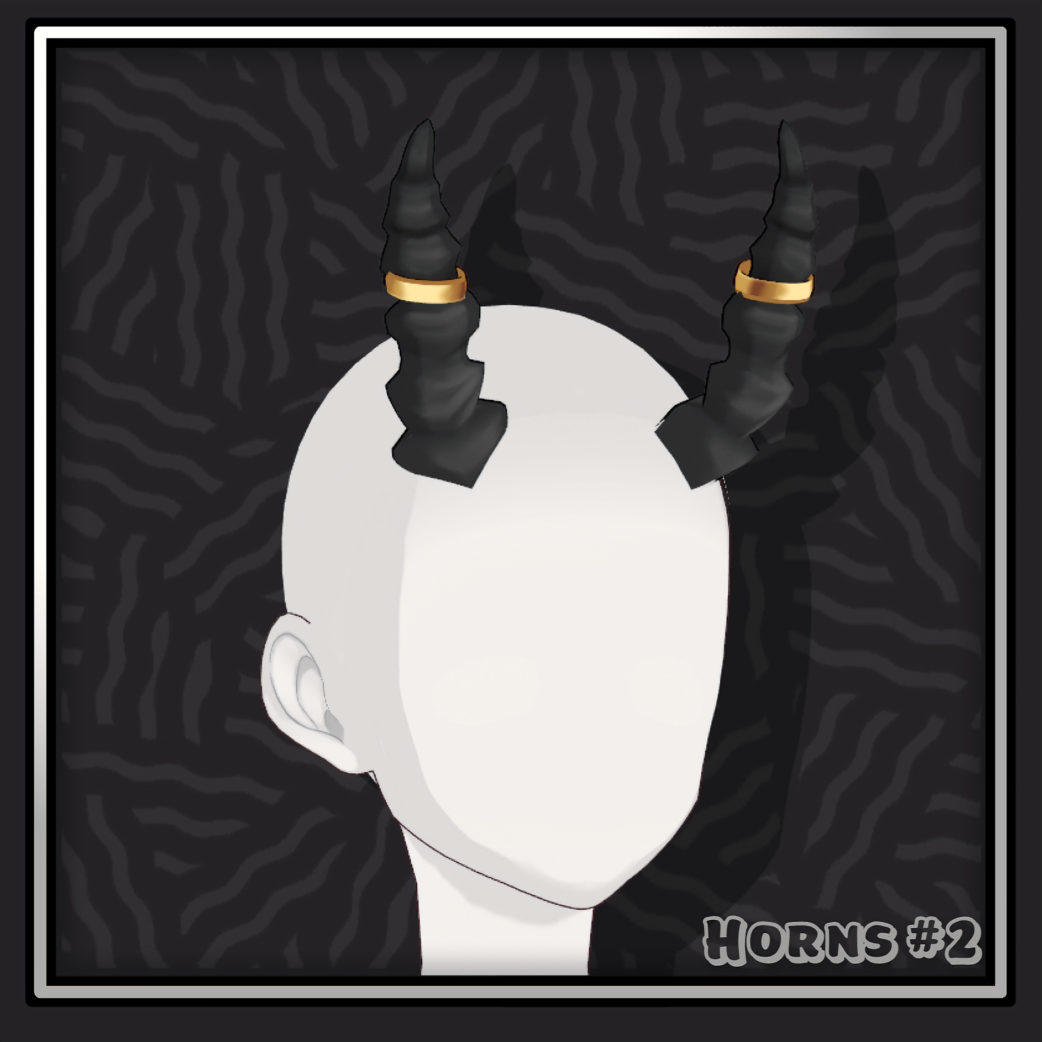 | 𝐕𝐑𝐎𝐈𝐃 | Demon Horns #2 |various colors| - Fanchski - BOOTH