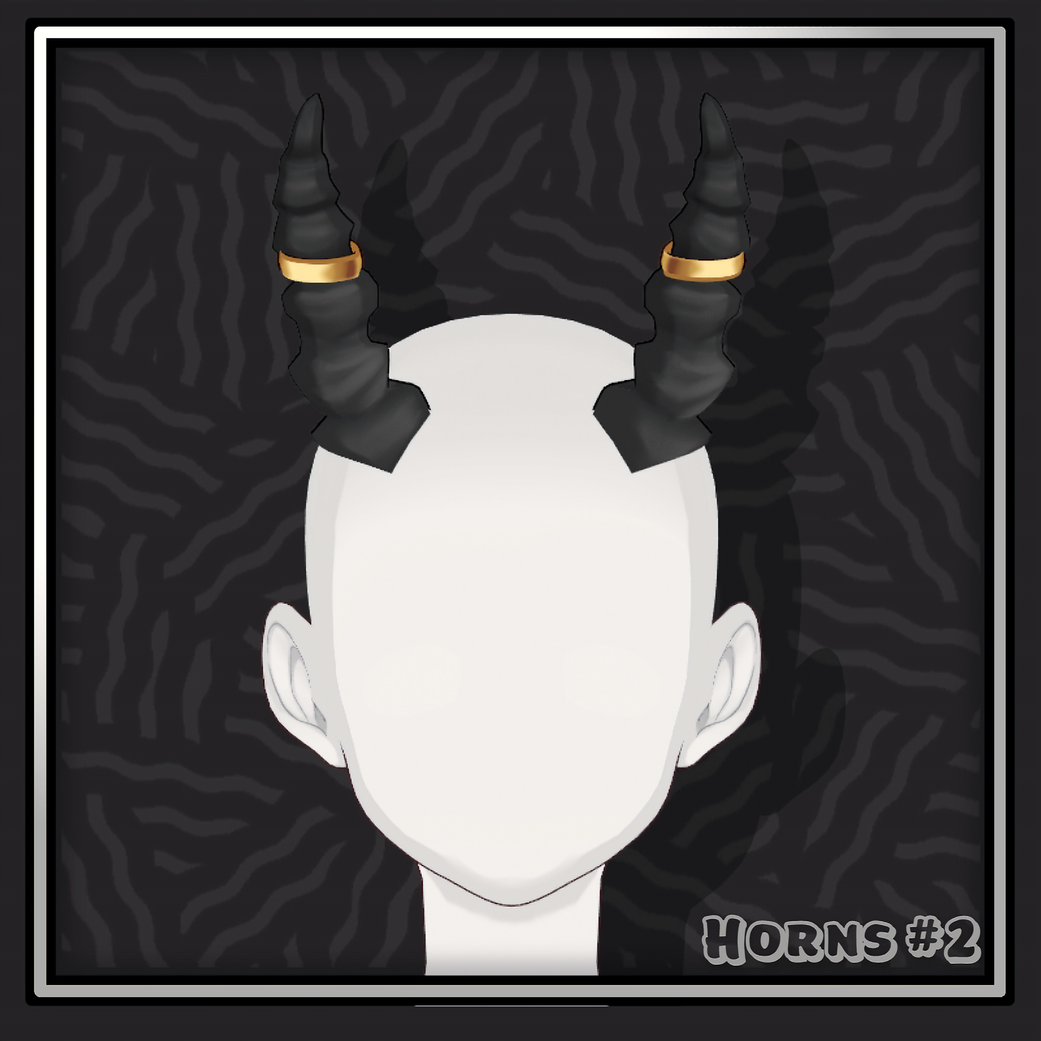 | 𝐕𝐑𝐎𝐈𝐃 | Demon Horns #2 |various colors| - Fanchski - BOOTH