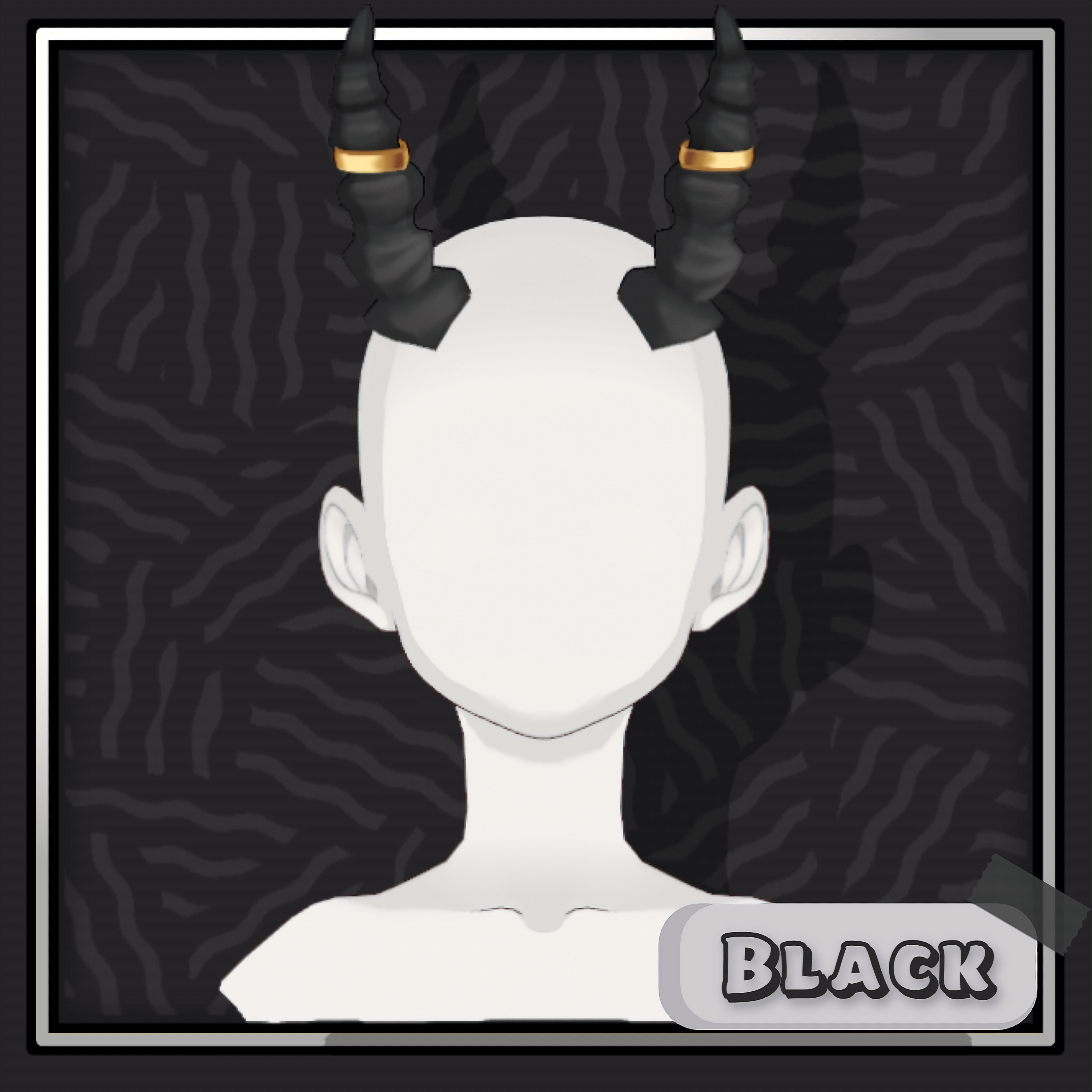 | 𝐕𝐑𝐎𝐈𝐃 | Demon Horns #2 |various colors| - Fanchski - BOOTH