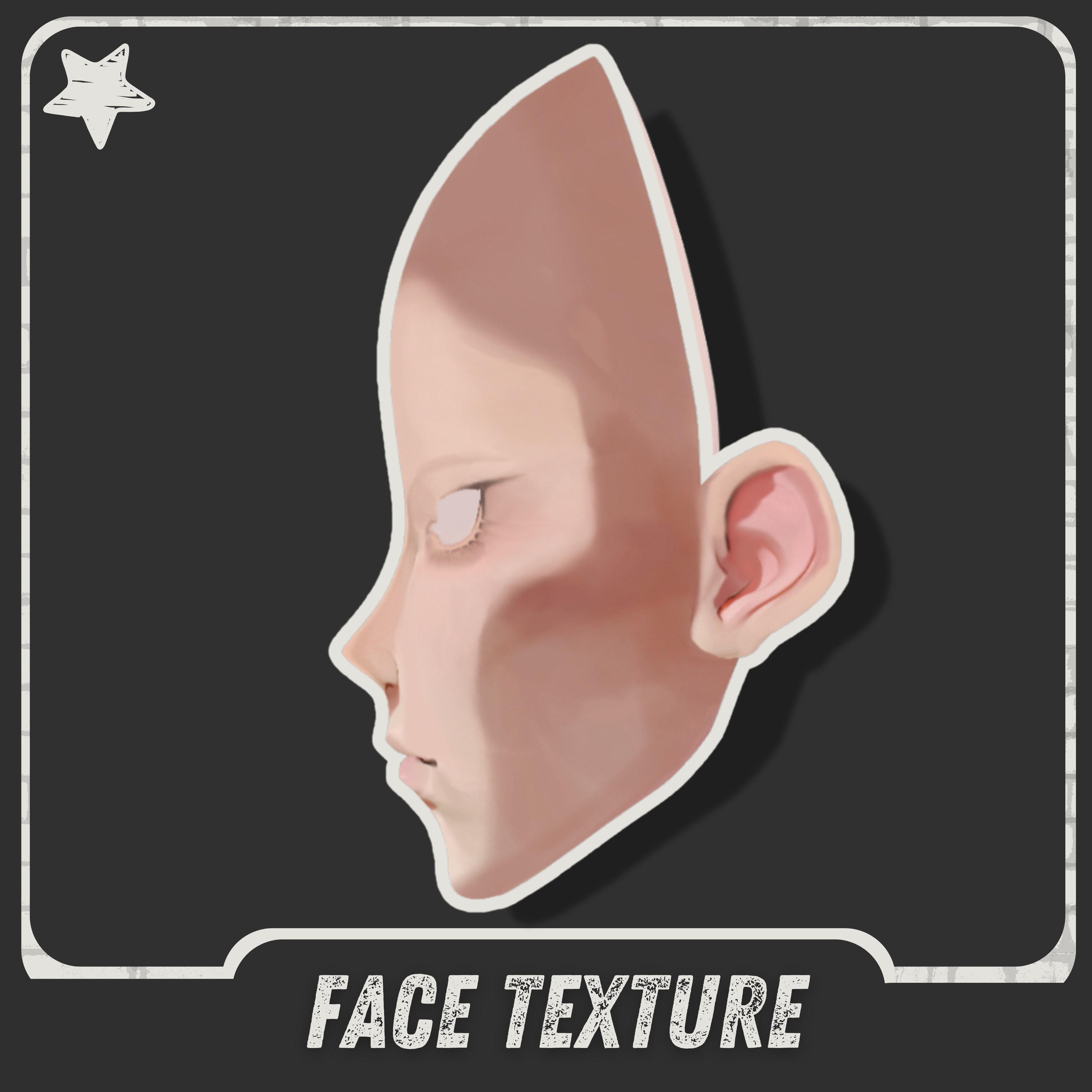 | 𝐕𝐑𝐎𝐈𝐃 | Full Face Texture #2 - Fanchski - BOOTH