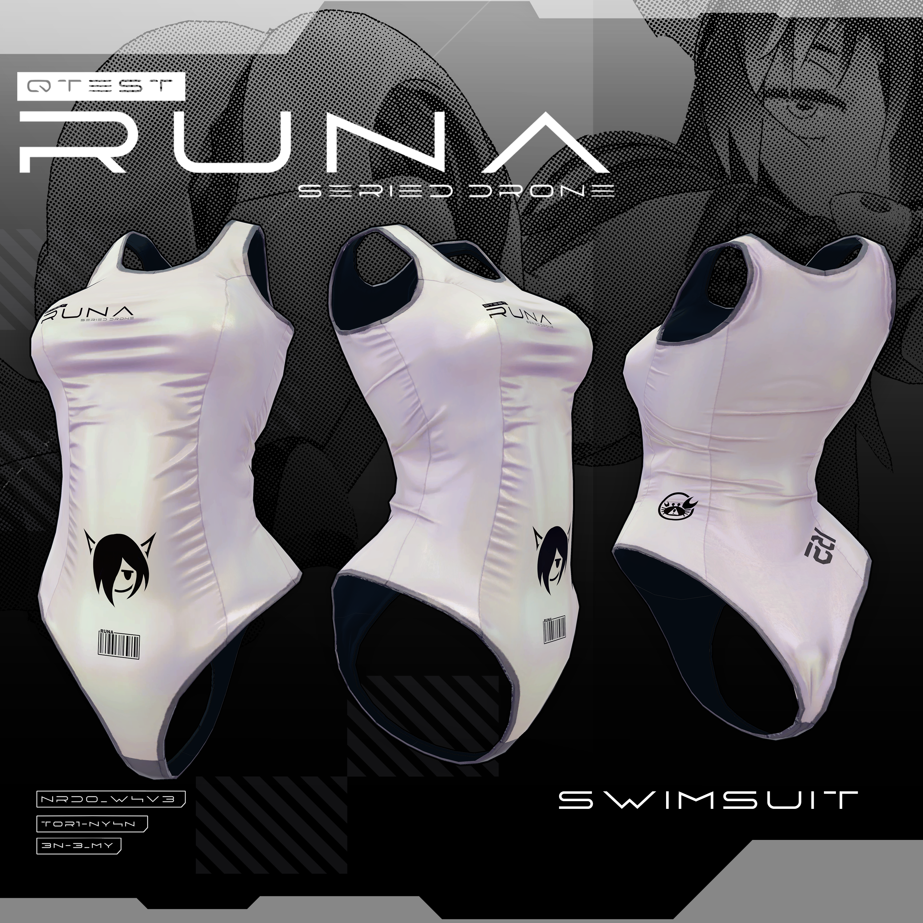 【オリジナル3Dコスチューム】Runa Swimsuit【VRC】 - とりにゃん - BOOTH