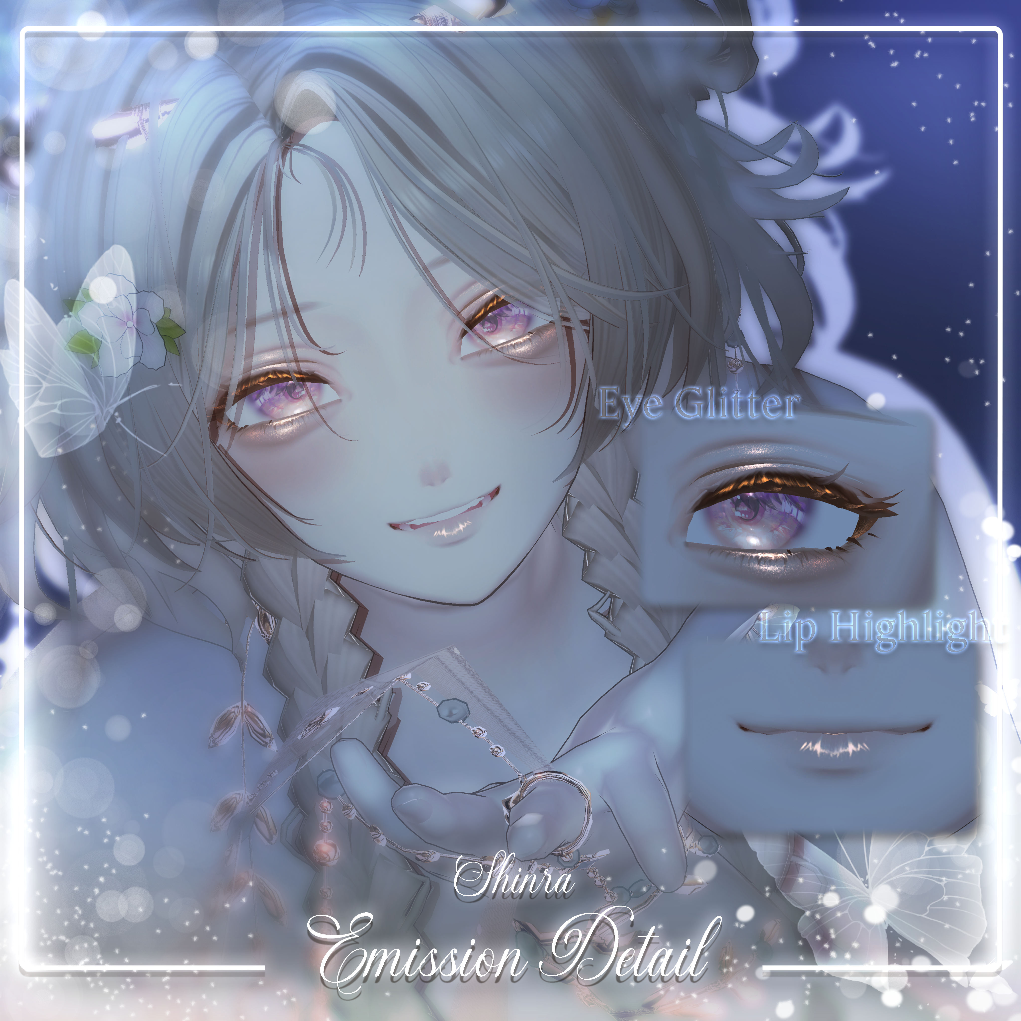 2 Girl Avatars 】 Sun Kiss makeup texture - ふわもん_cotagge - BOOTH