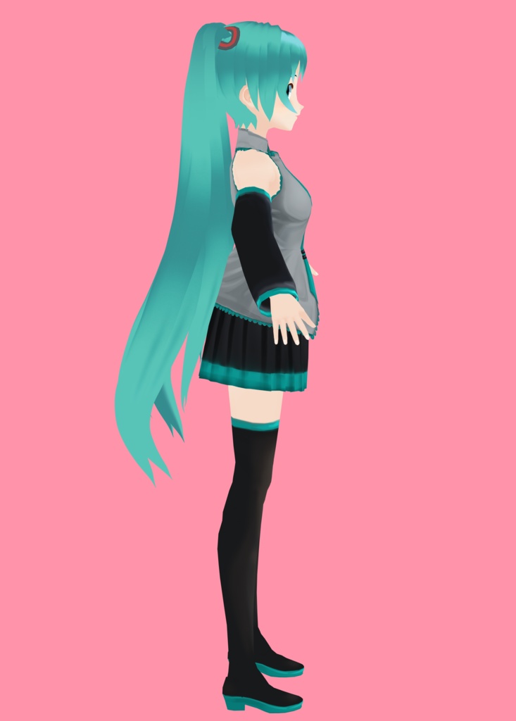 [VRoid Texture] Hatsune Miku 初音ミク Costume + Tattoo || Vocaloid ...