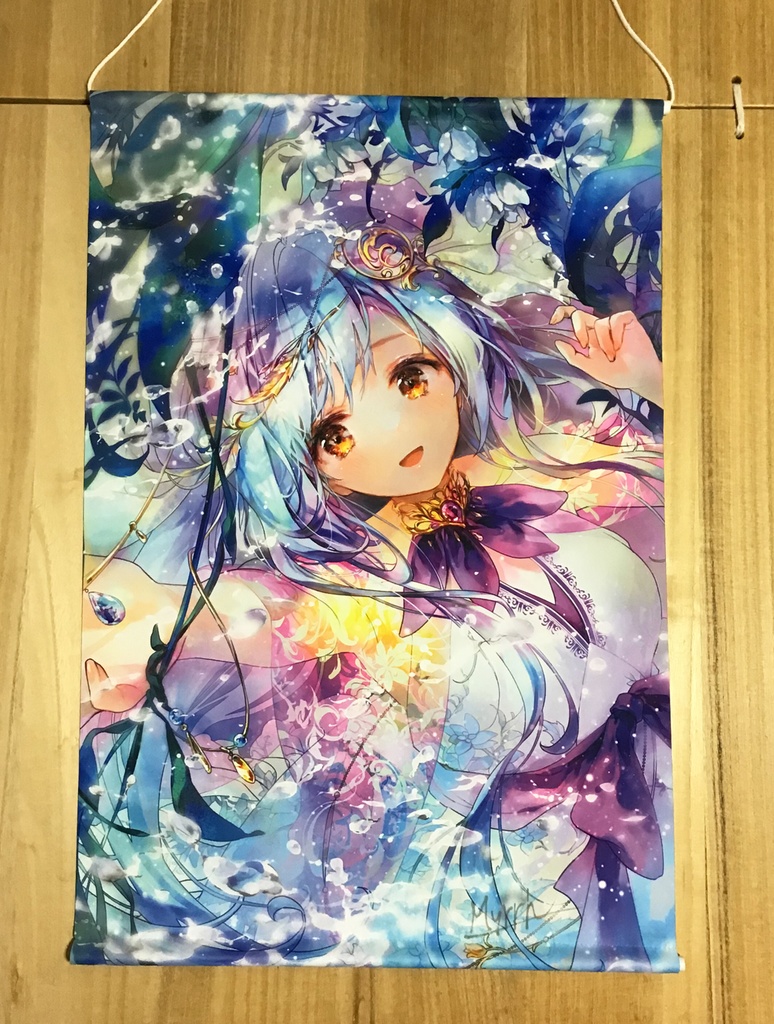 B2タペストリー「朝露の森」 - Myrrh - BOOTH