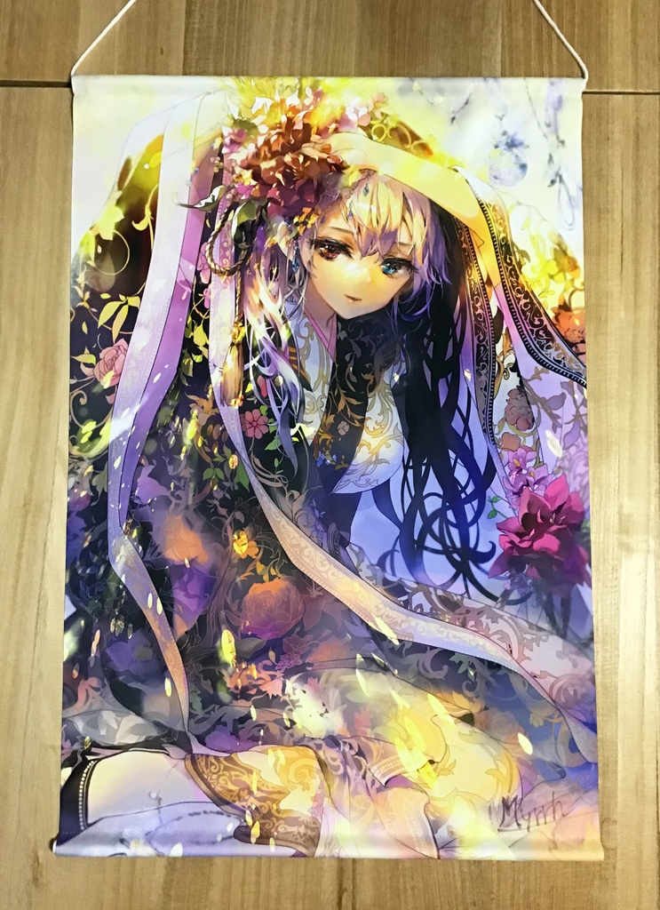 B2タペストリー「光と遊ぶ」 - Myrrh - BOOTH