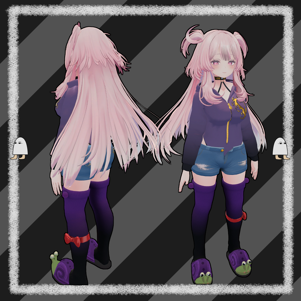 【KIKYO/MAYA/SELESTIA】 Comfy Snail Wear clothes for VRC - goonga - BOOTH