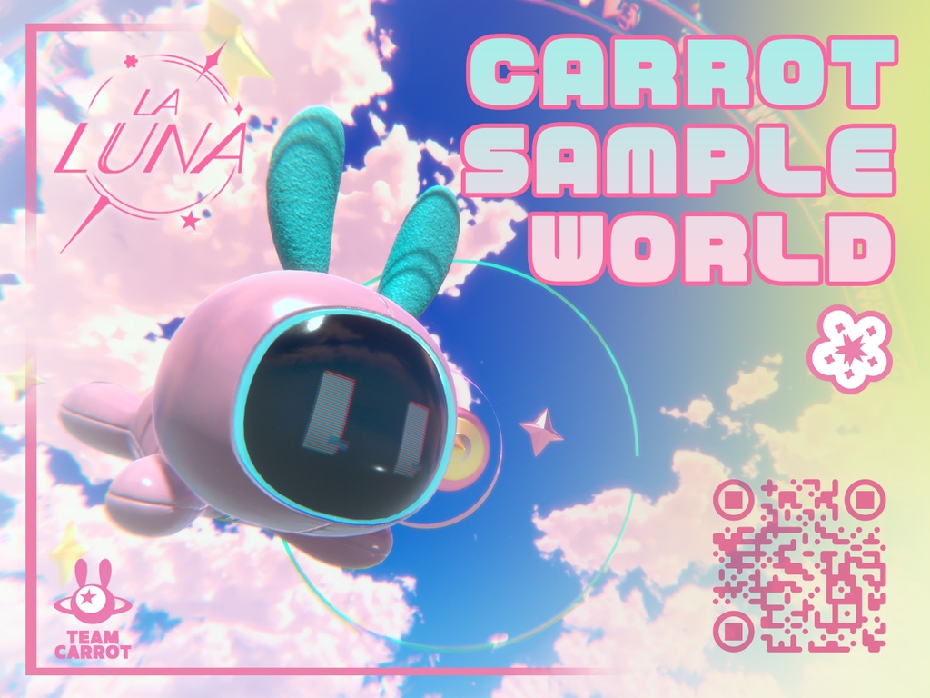 [VRCHAT] LUNA ルナ(Light.ver) / original 3D model body/ VRCHAT専用オリジナル3D ...