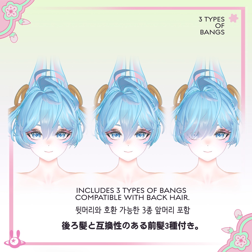 [VRCHAT] LUNA ルナ(Light.ver) / original 3D model body/ VRCHAT専用オリジナル3D ...